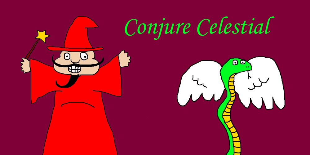 Conjure Celestial 5e: AKA Conjure Couatl — Caverns & Creatures