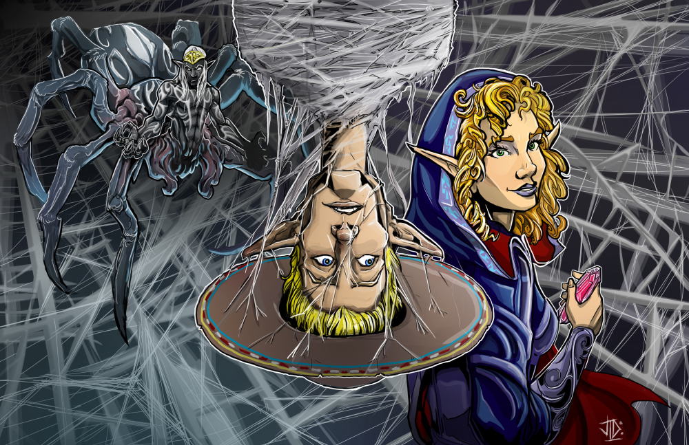 Web 5e: Sticky White Mess — Caverns & Creatures