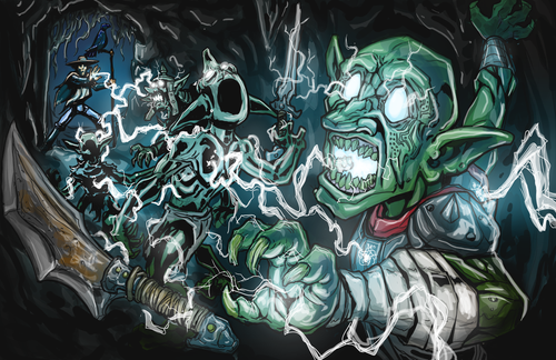 Chain Lightning 5e: Jumping the Spark — Caverns & Creatures