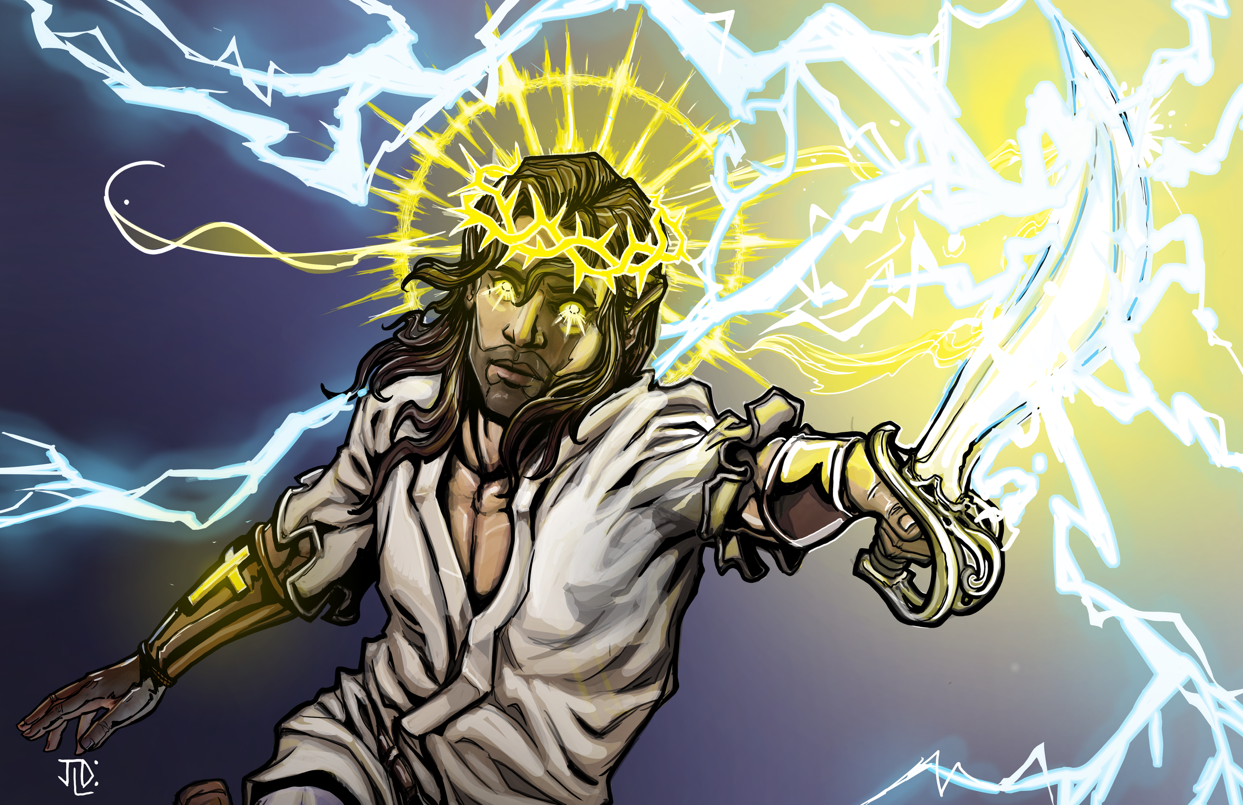Blessed Warrior 5e: Fighting Style Review — Caverns & Creatures