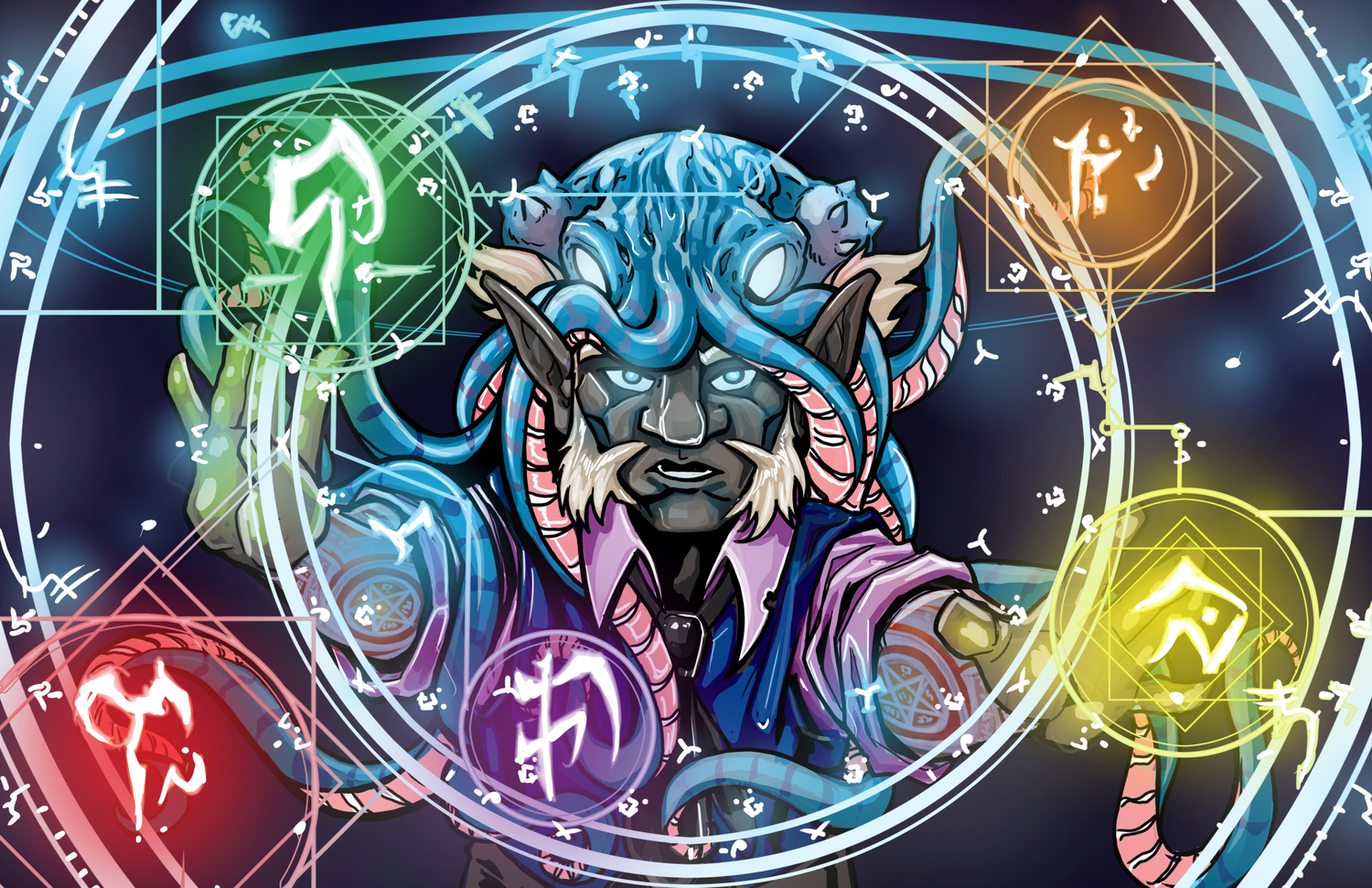 Rune Carver 5e: Background Review — Caverns & Creatures
