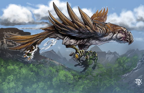 Rocs in D&D 5e: the Penultimate Bird of Prey — Caverns & Creatures