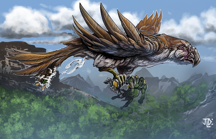 Rocs in D&D 5e: the Penultimate Bird of Prey — Caverns & Creatures