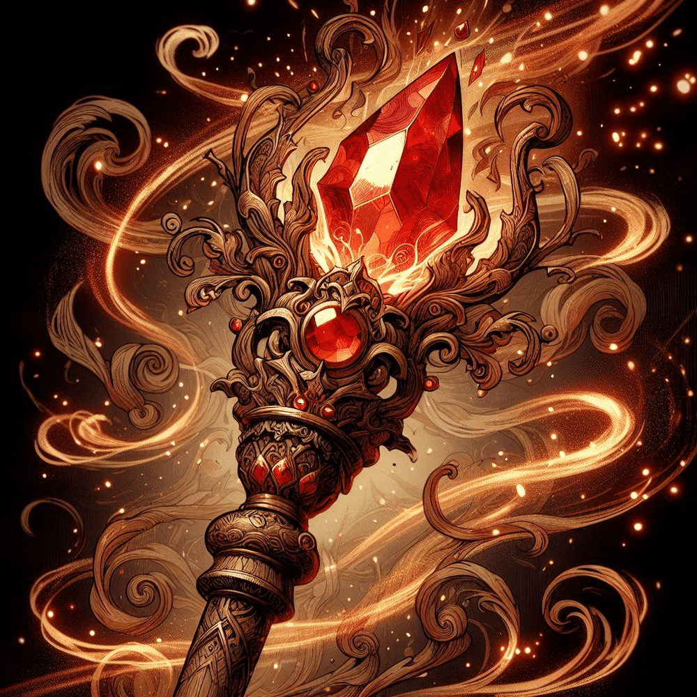 Staff of Fire 5e — Caverns & Creatures