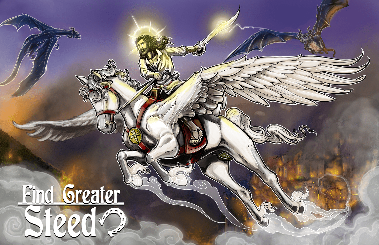 Find Greater Steed 5e: Dude, Where's My Pegasus? — Caverns & Creatures