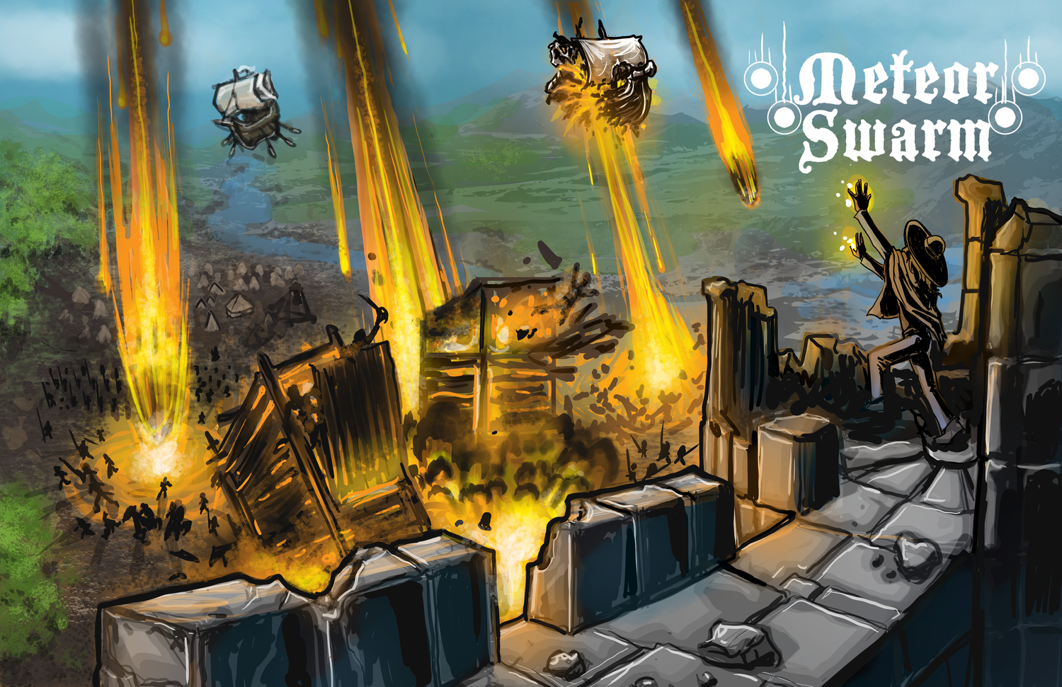 Meteor Swarm 5e: The Nuclear Option — Caverns & Creatures