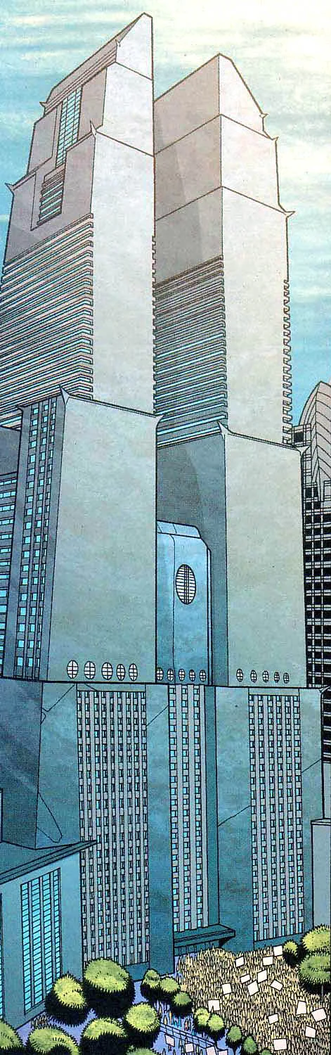 Tower-ing Fiction #7: LexCorp Tower and Wayne Financial, Man of Steel ...