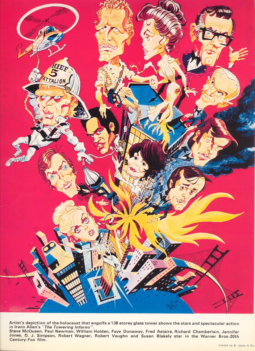 Tower-ing Fiction #9: Glass Tower, The Towering Inferno (1974) — The ...