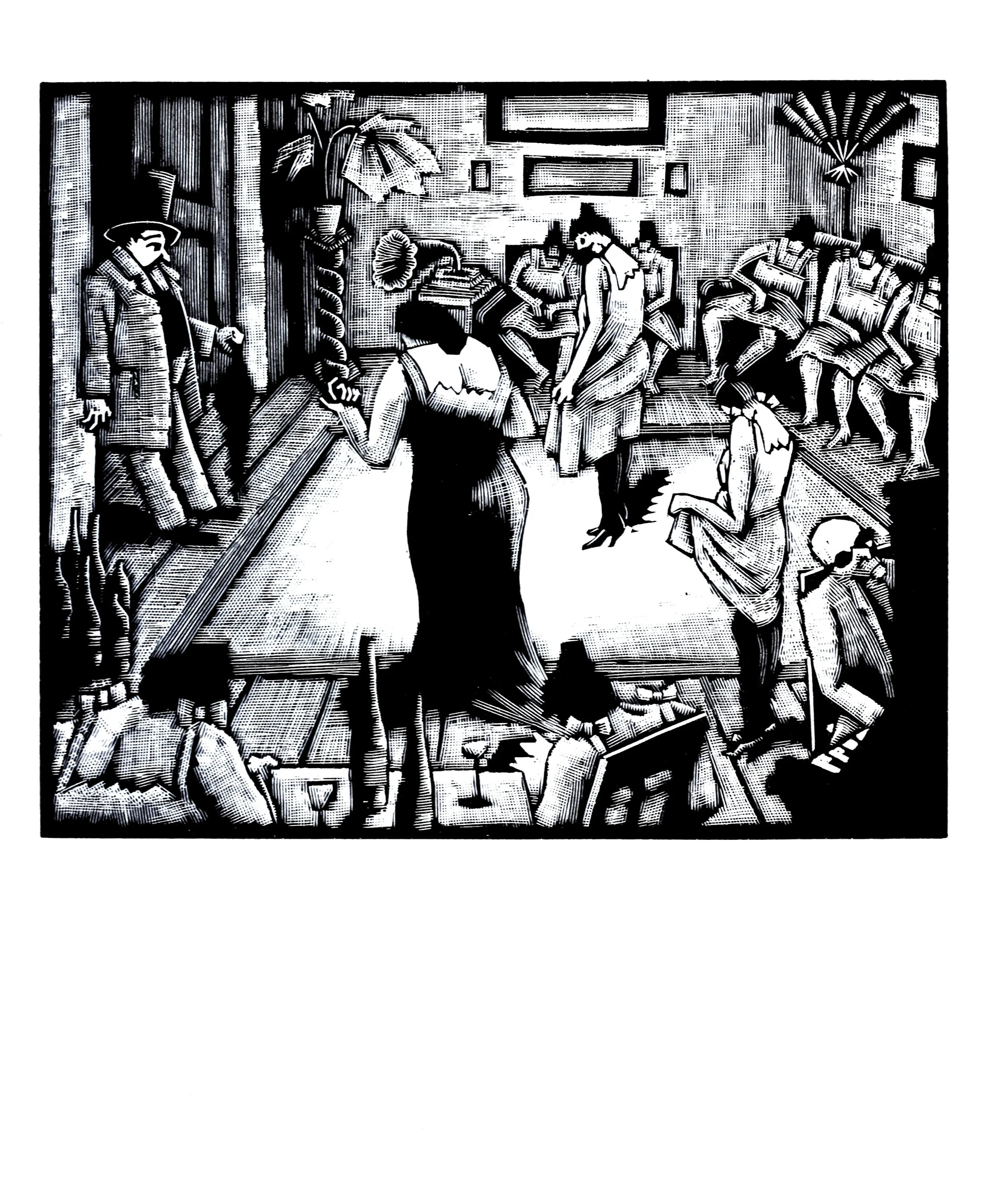 Otto Nückel, Destiny: A Novel in Pictures (1926, 1930) — The Vault of ...