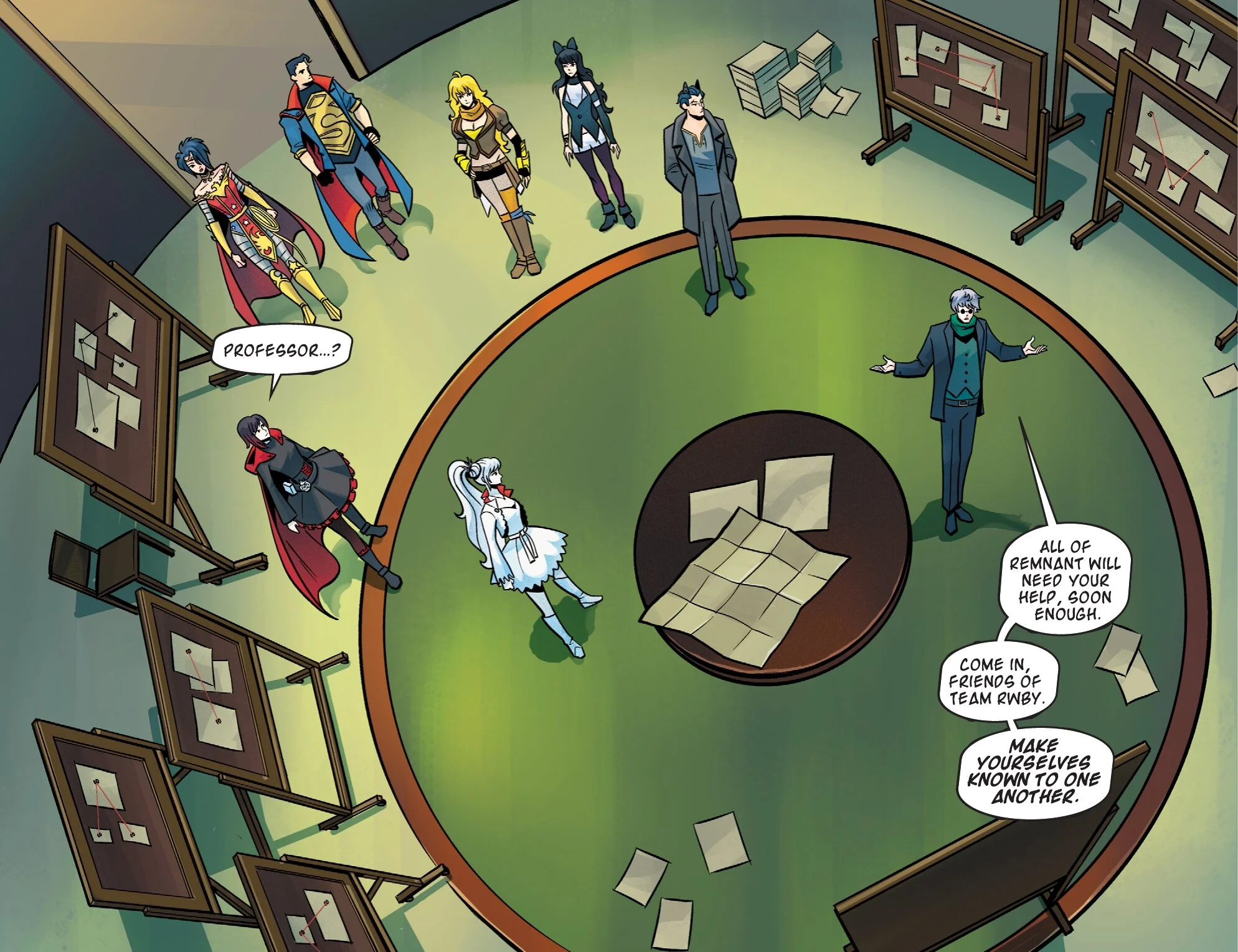NST #499: RWBY/Justice League #4 (2021) — The Vault of Culture