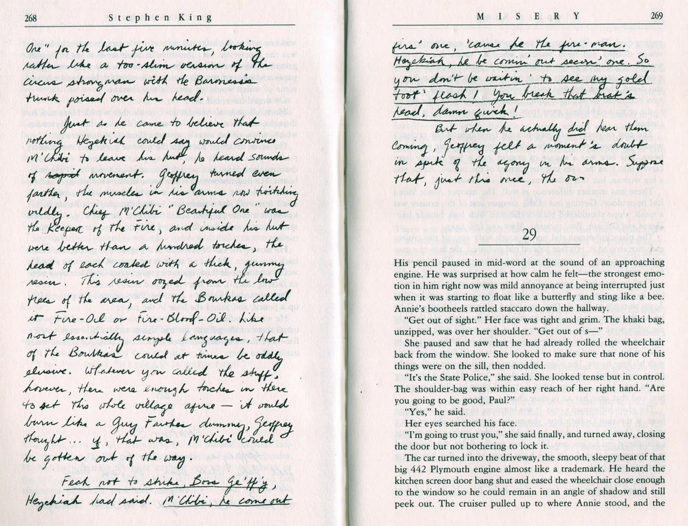 On the Page: Paul Sheldon's Typewriter in Misery (1987) — The Vault of ...
