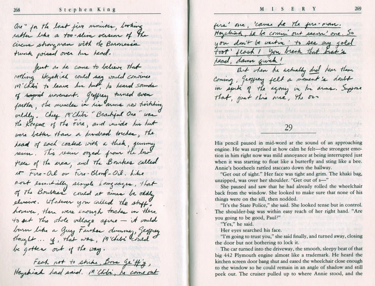 On the Page: Paul Sheldon's Typewriter in Misery (1987) — The Vault of ...