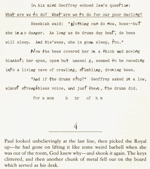 On the Page: Paul Sheldon's Typewriter in Misery (1987) — The Vault of ...