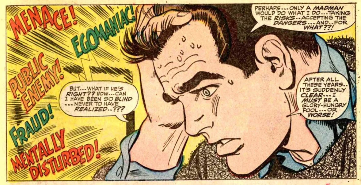 On Comics: "A Dream of Rorschach" in The Question #17 (1988) — The ...