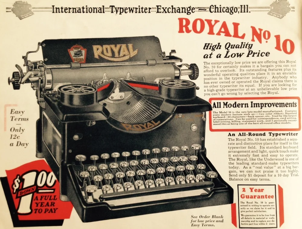 On the Page: Paul Sheldon's Typewriter in Misery (1987) — The Vault of ...