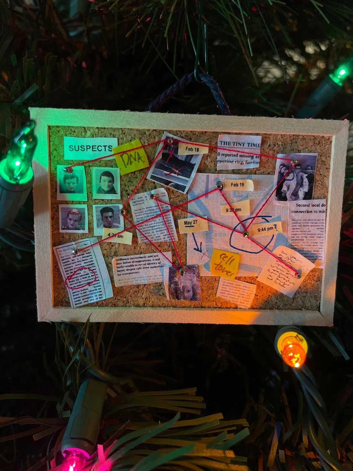 NST #1024: Miniature Evidence Board (2024), by Sara Schaefer — The ...