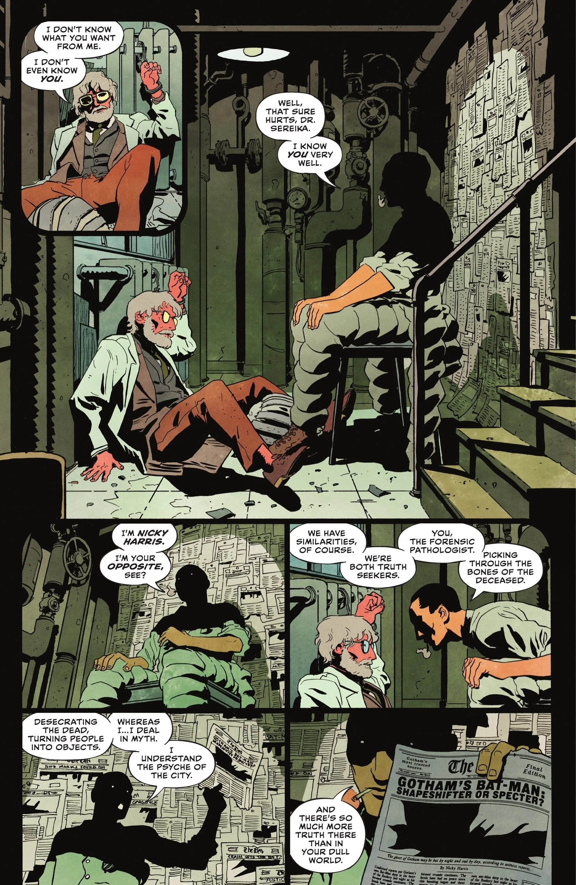 NST #1322: Batman: Dark Patterns #11 (Dec 2025) — The Vault of Culture