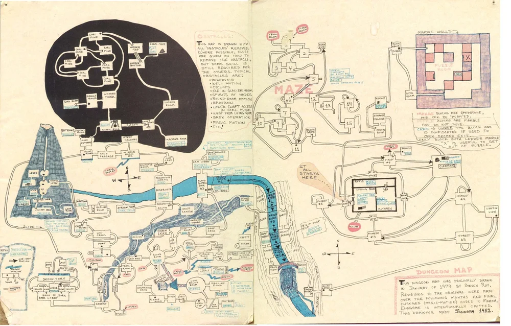 NST #778: Zork maps (1978-2023) — The Vault of Culture