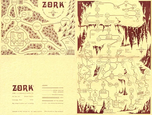 NST #778: Zork maps (1978-2023) — The Vault of Culture
