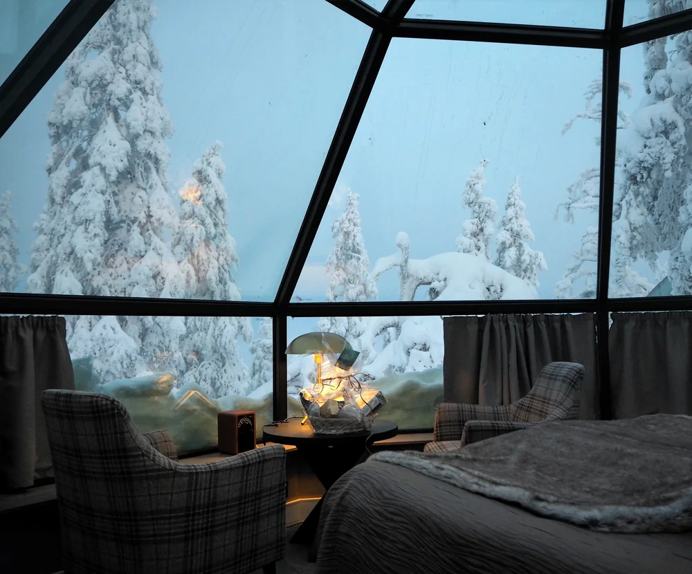 Levin Iglut Glass Igloos, Finland — Room + Wild
