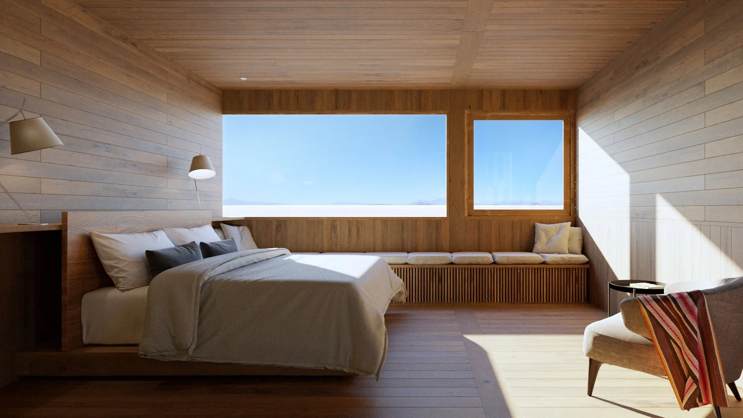 Explora's Uyuni Salt Flat Lodge — Room + Wild