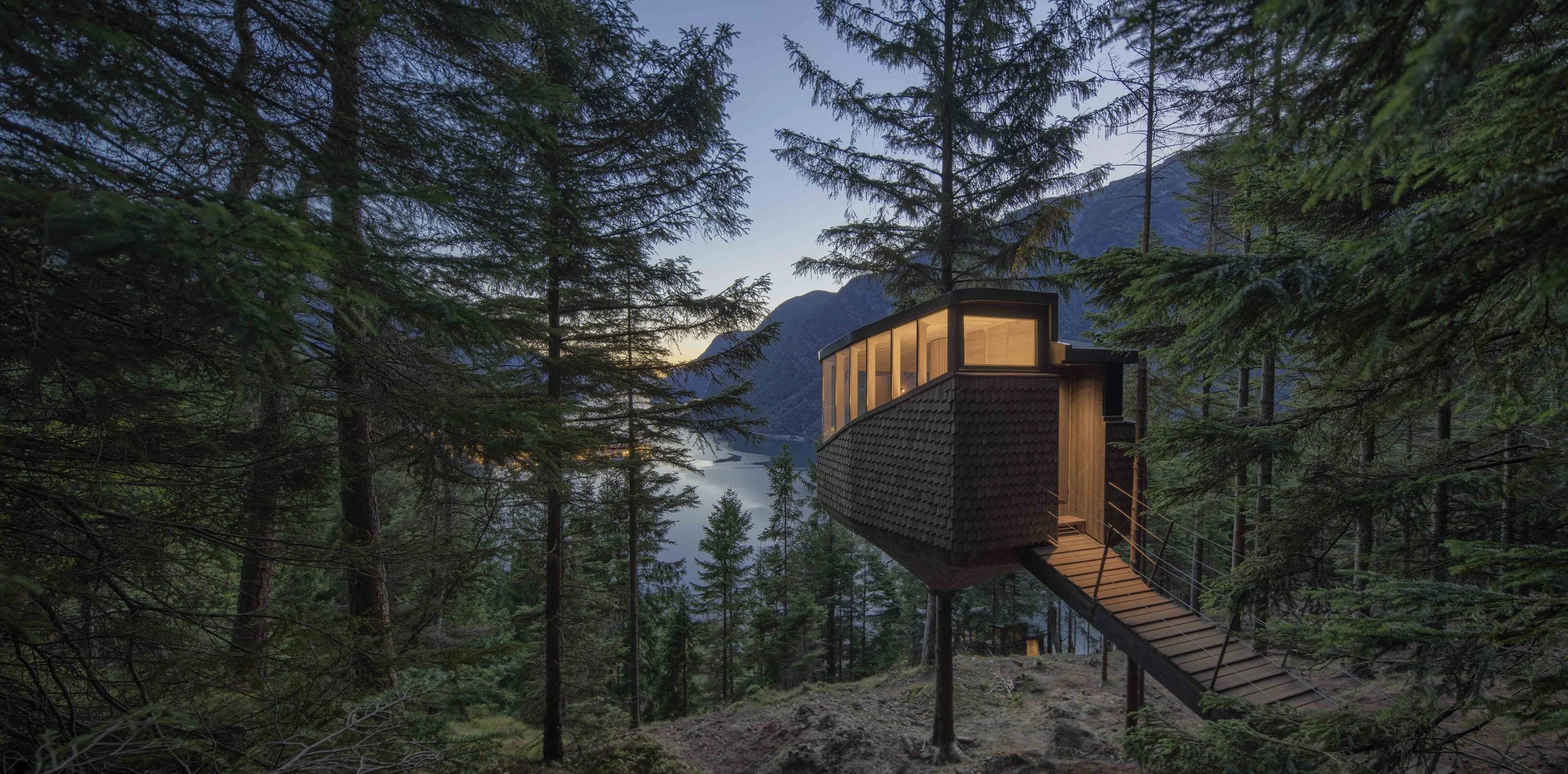 WOODNEST – Odda Treehouse — Room + Wild