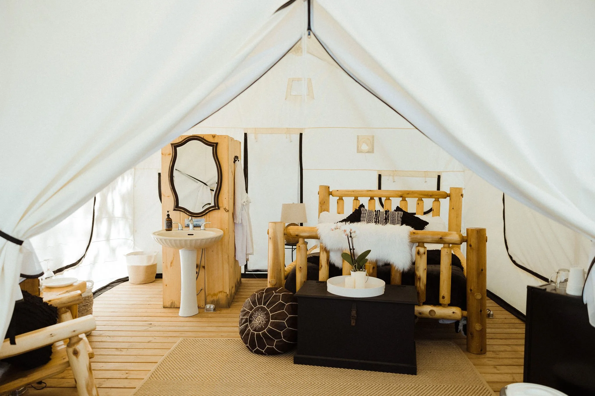 Whispering Springs Wilderness Retreat — Room + Wild