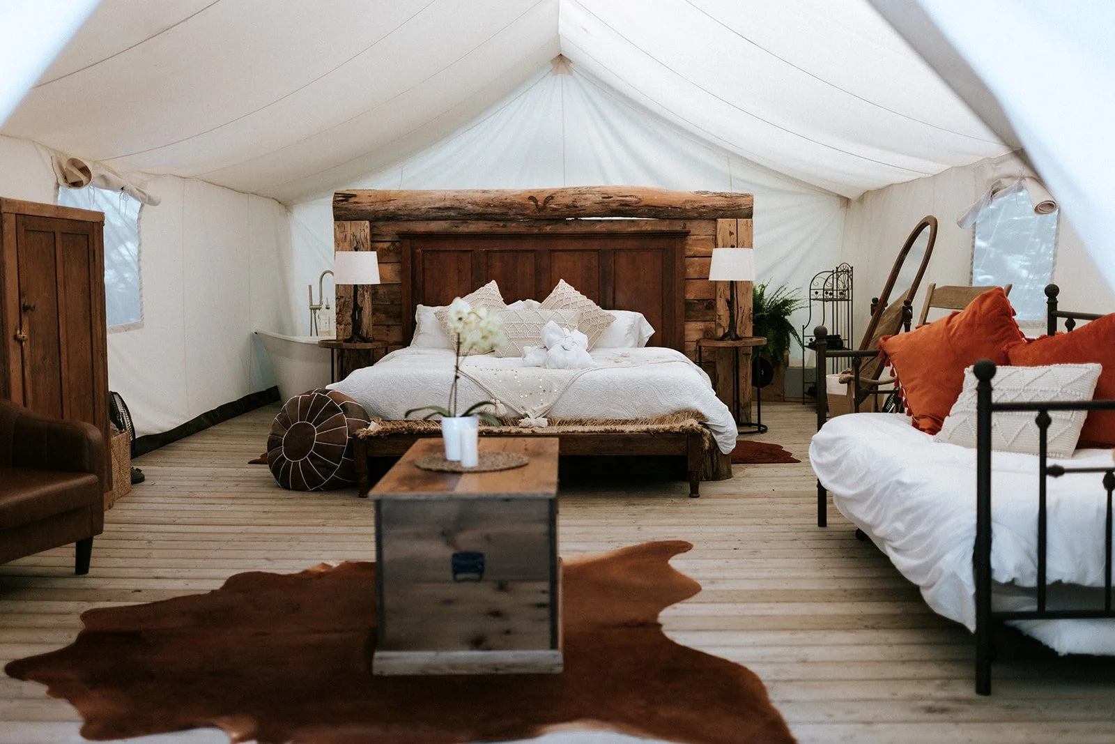 Whispering Springs Wilderness Retreat — Room + Wild