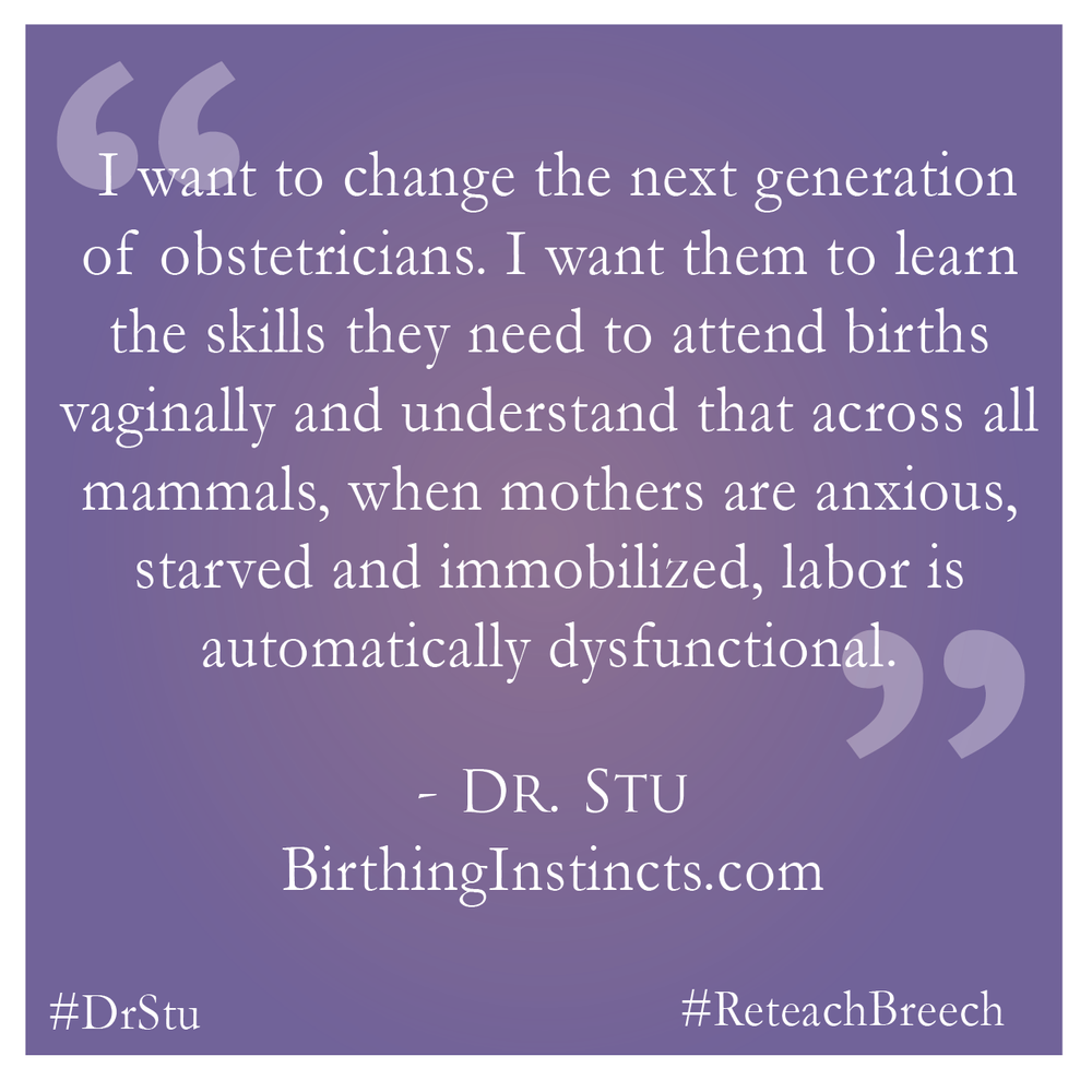 Wisdoms — Birthing Instincts with Dr. Stu