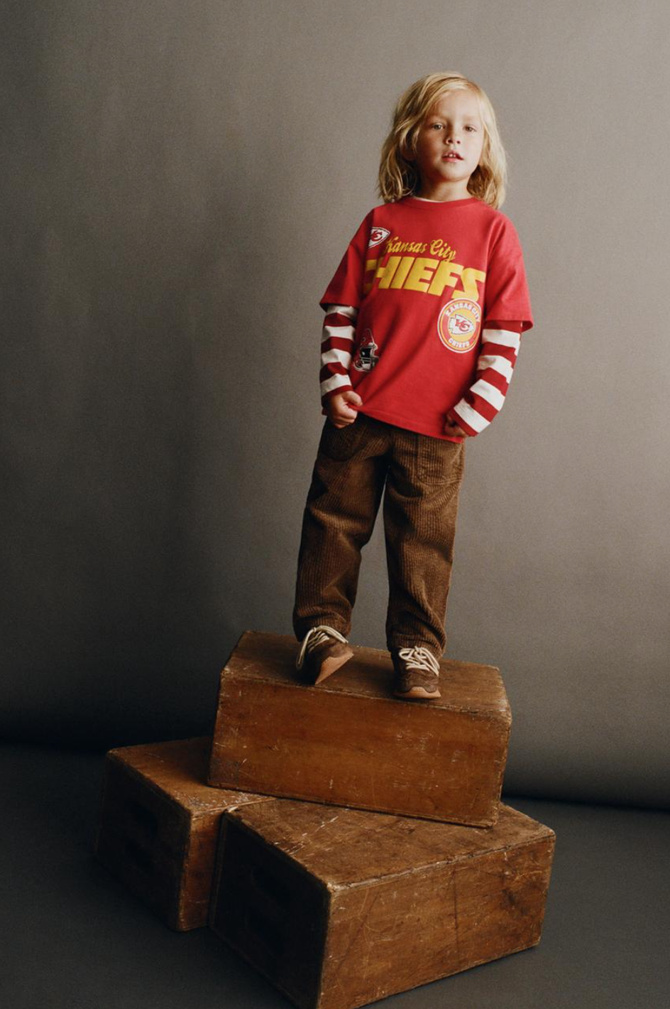 Zara Kids X NFL: Super Bowl 2025 Collection for Kansas City Chiefs ...