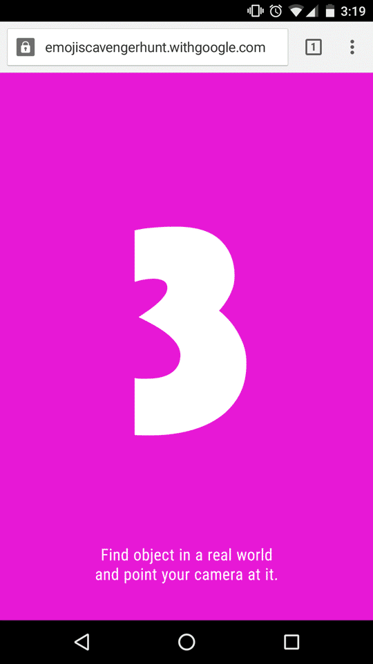 Emoji Scavenger Hunt (Real-time ML) — Takashi Kawashima