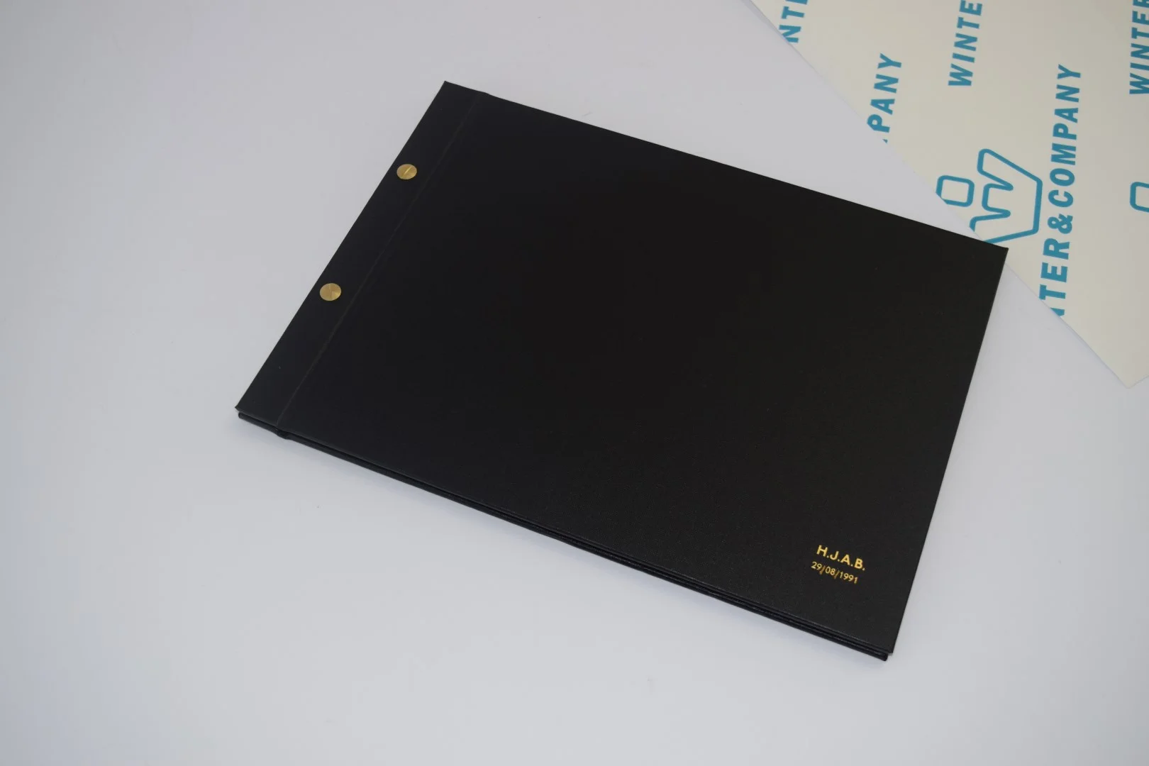 Screw Post Binding – London Bookbinding