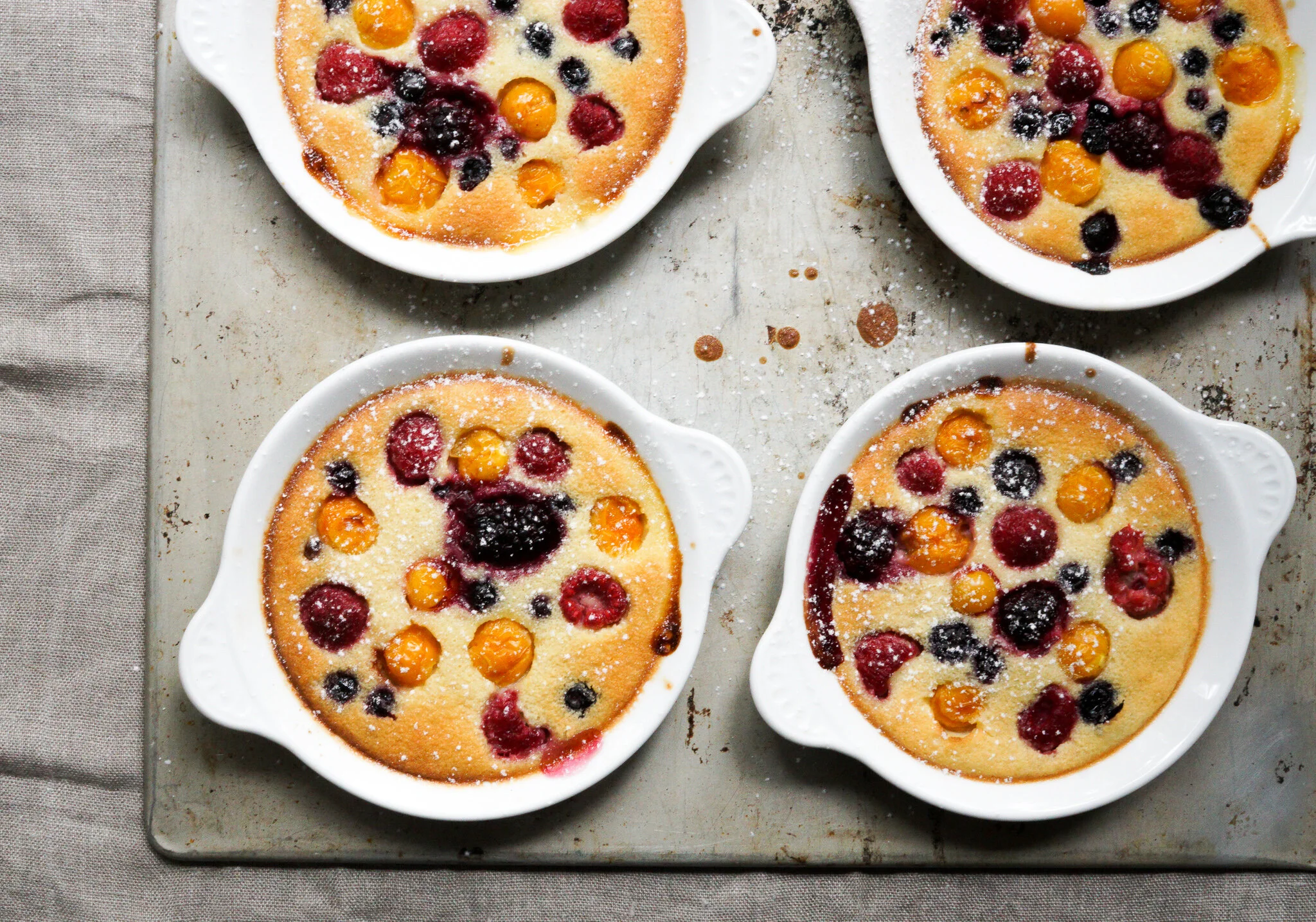 Nourish the Planet: Gooseberry and Red Fruit Clafoutis — Patricia Wells