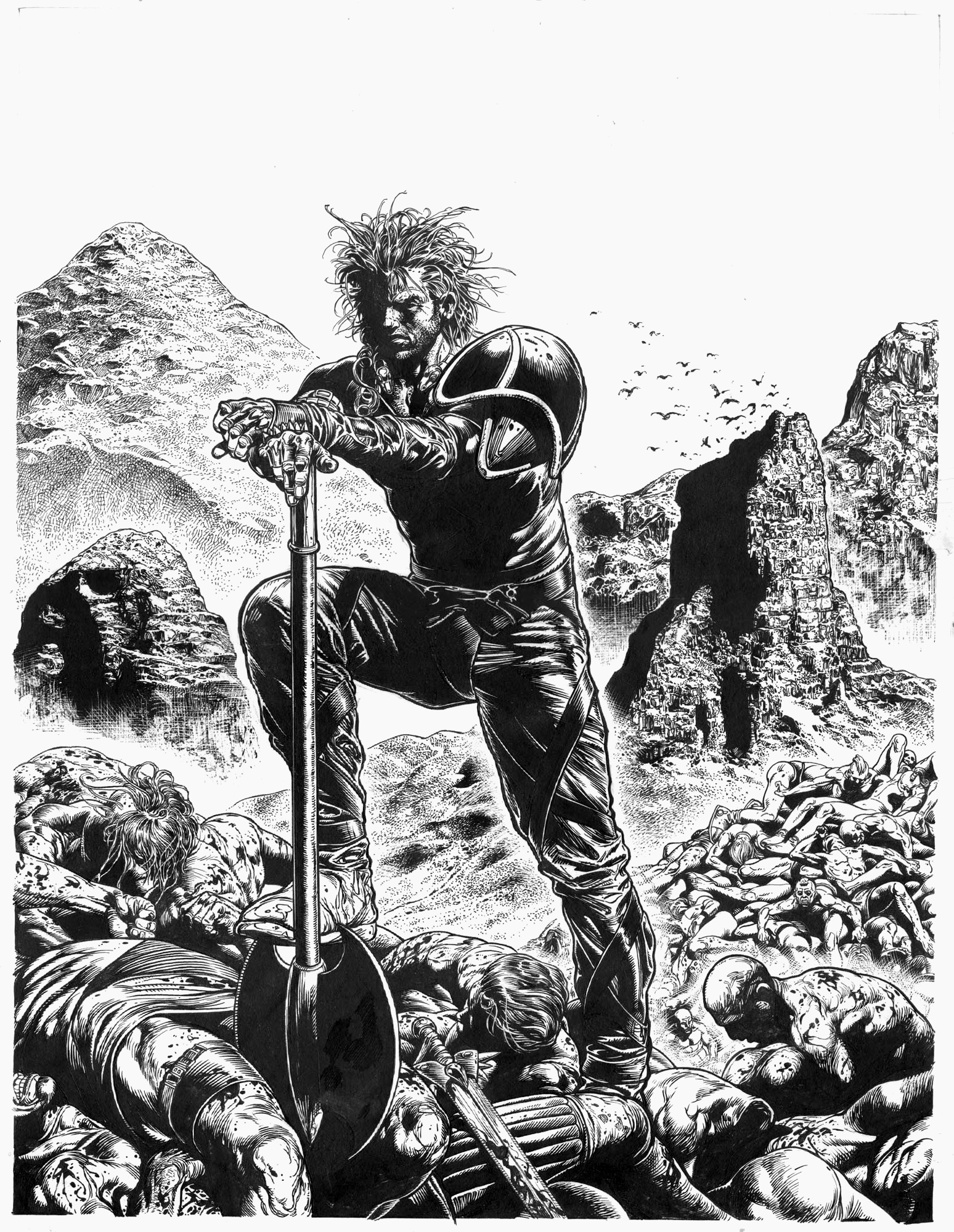 Meeting your heroes: Glenn Fabry artist of Sláine and more. — The Word ...