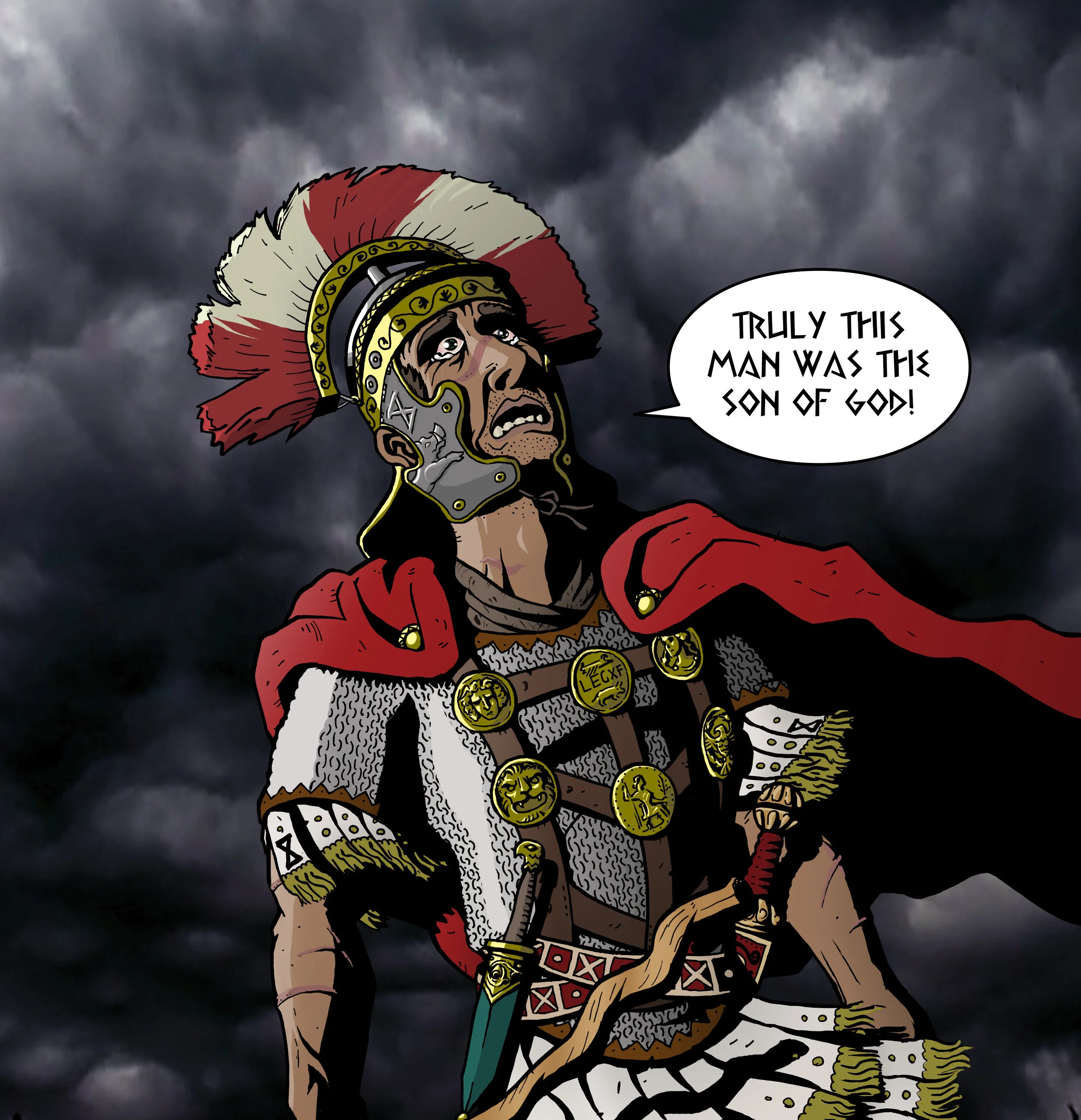 "The tombs broke open. The bodies of many holy people who had died were ...