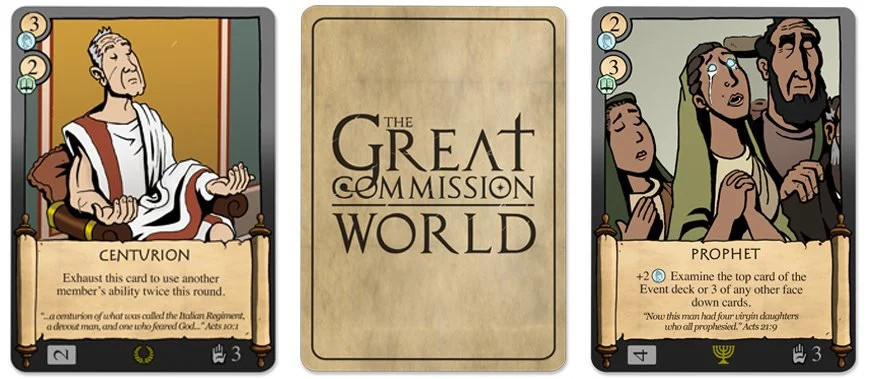 The Great Commission: Strategic Card Game — The Word for Word Bible Comic