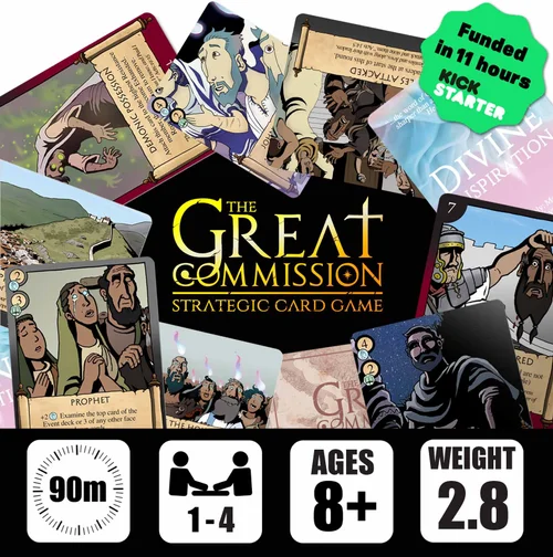 The Great Commission: Strategic Card Game — The Word for Word Bible Comic