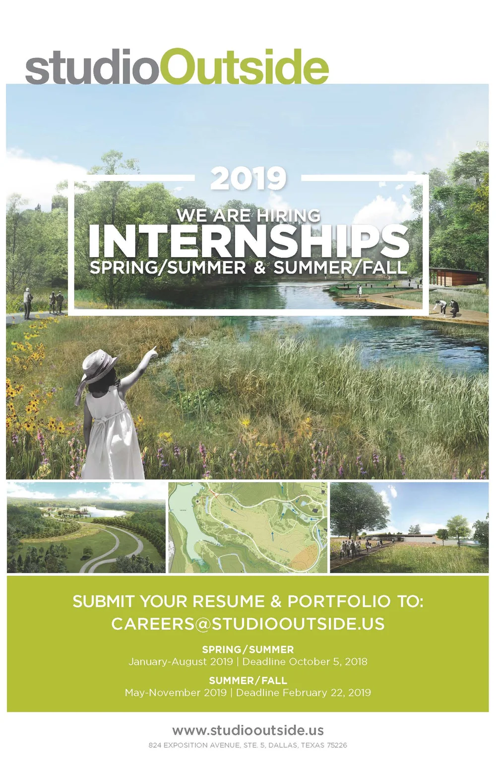 We're Hiring Interns! — Studio Outside Blog