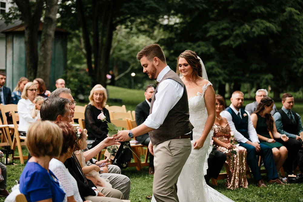 Chelsea + Ryan's Beautiful Rainy Wedding at Hines Hill Conference ...