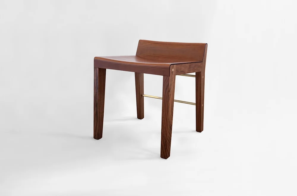 Petite Lincoln Stool — Asher Israelow