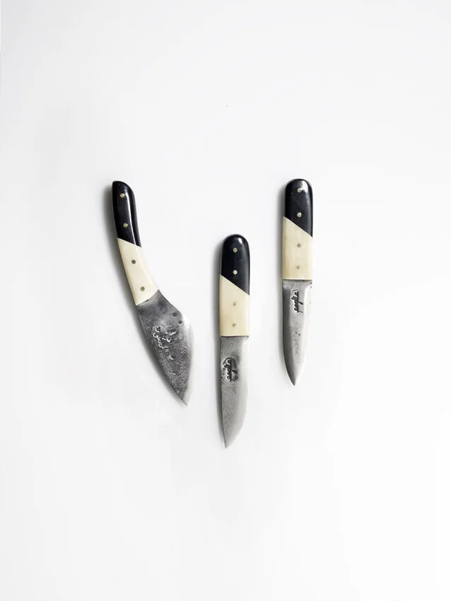 Poglia limited batches of collectable goods, handcrafted kitchen knives ...