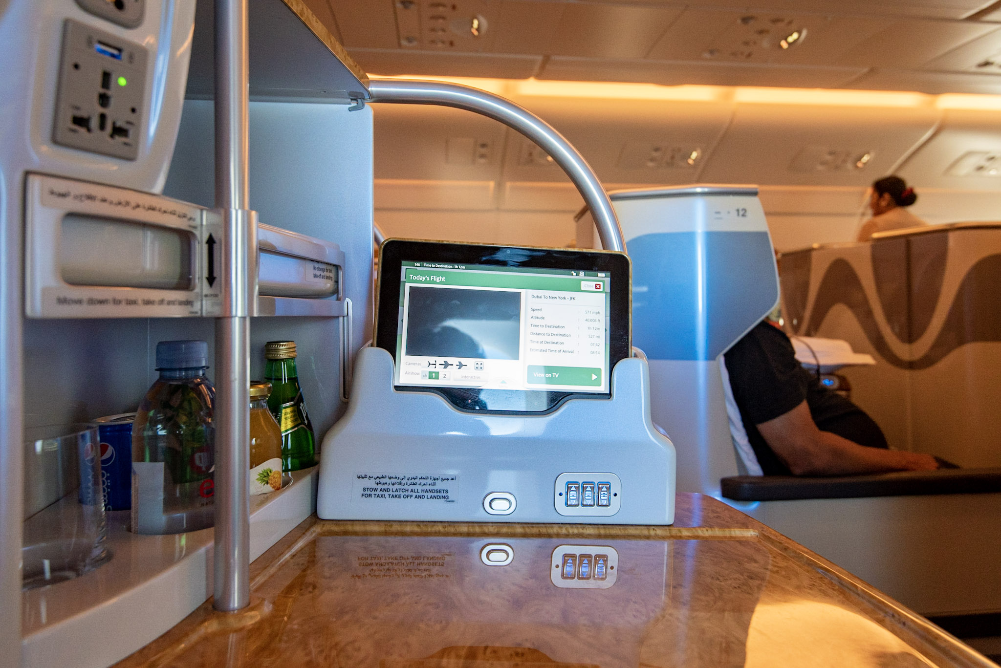Trip Report: Emirates EK203 Business Class A380-800 - DXB to JFK (Dubai ...
