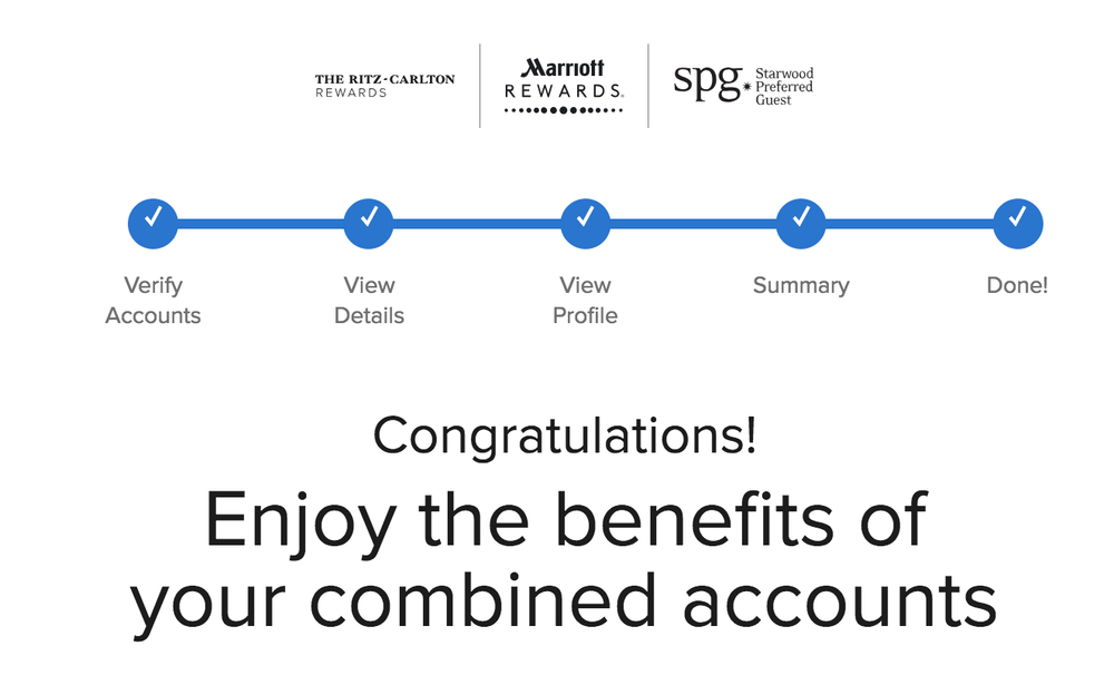 A Quick Guide to Combining Your Marriott Rewards and SPG Accounts — The ...