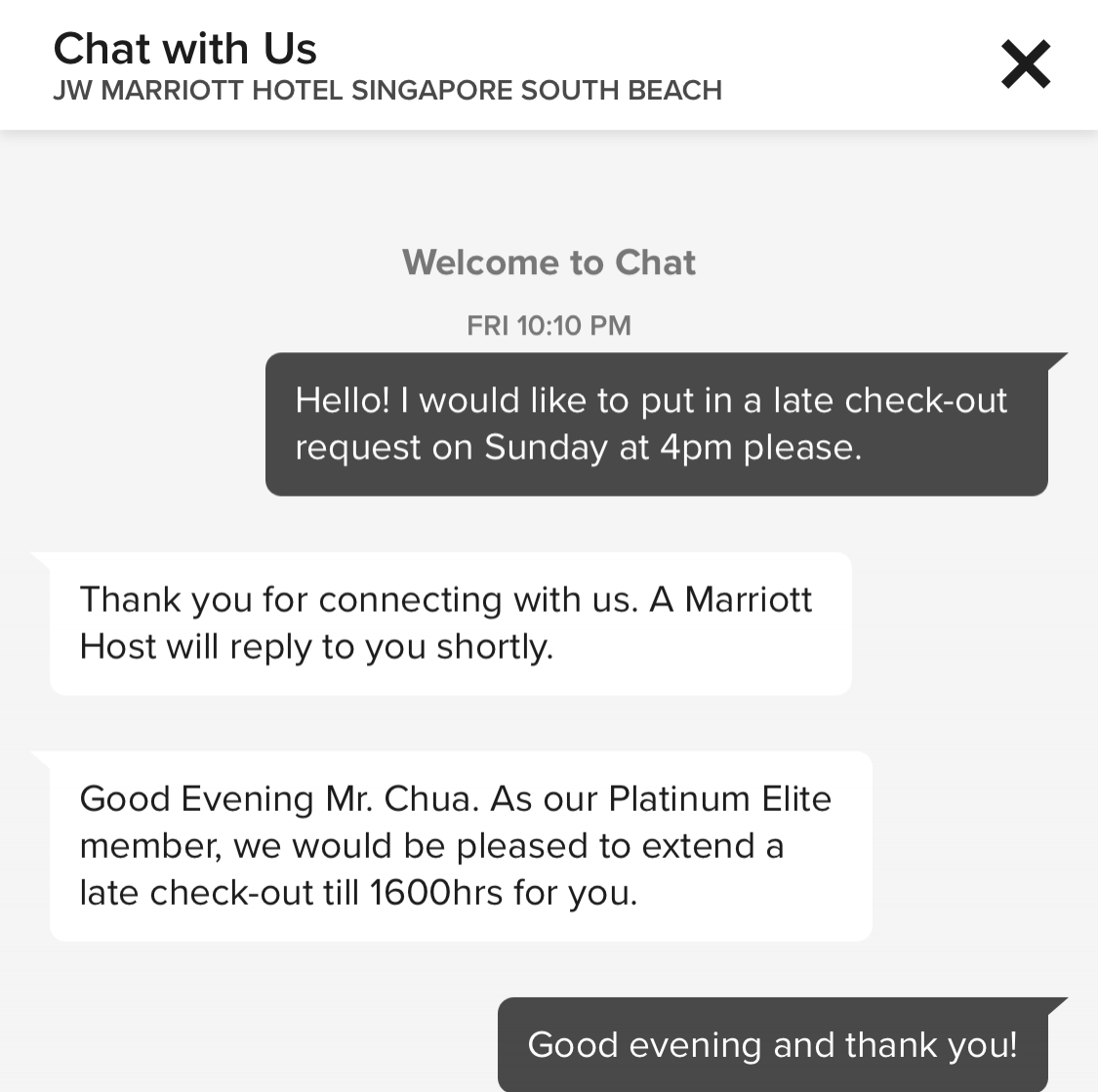 Does Mobile Check-in ruin your Chance at an Upgrade at Marriott ...