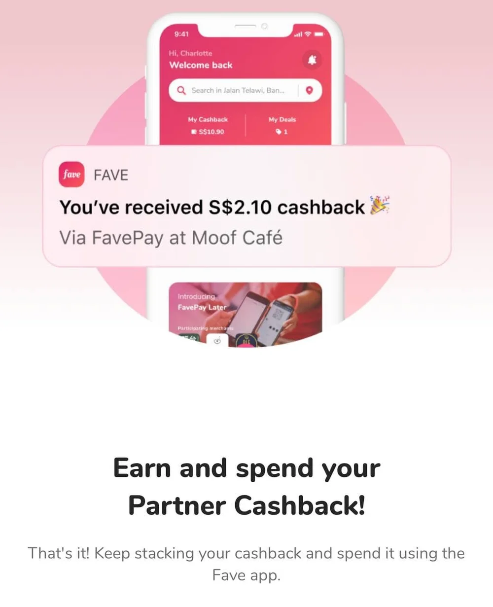 Earn Fave Cashback with Physical Card (No Phone Required) with New ...