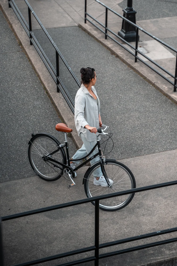 Step-Through Bike (Black) — Lochside Cycles