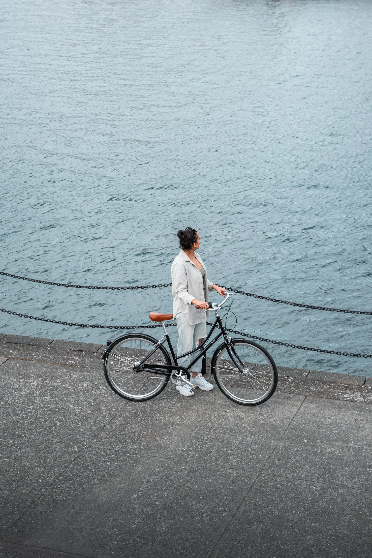 Step-Through Bike (Black) — Lochside Cycles