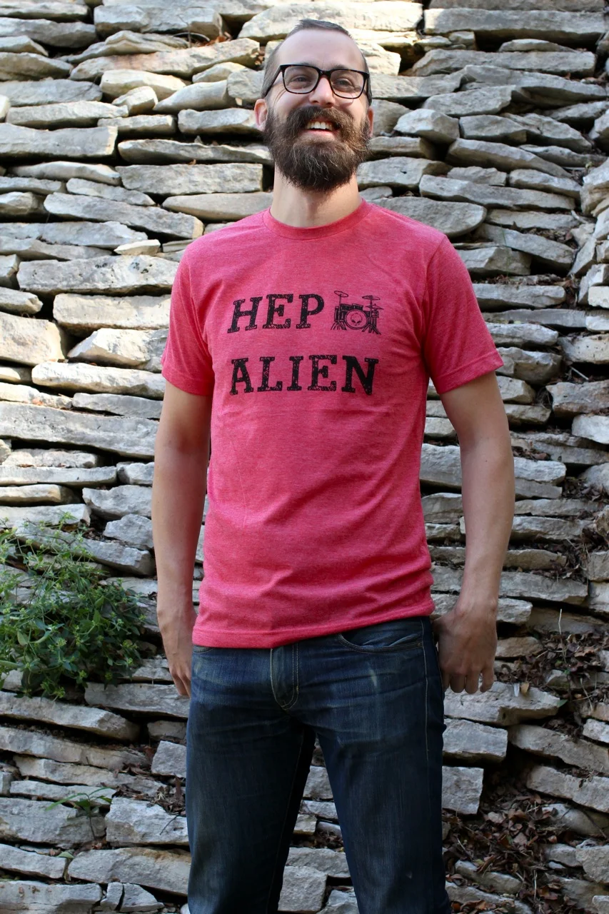 Hep Alien Crew Neck Shirt — Crafts by Casaverde