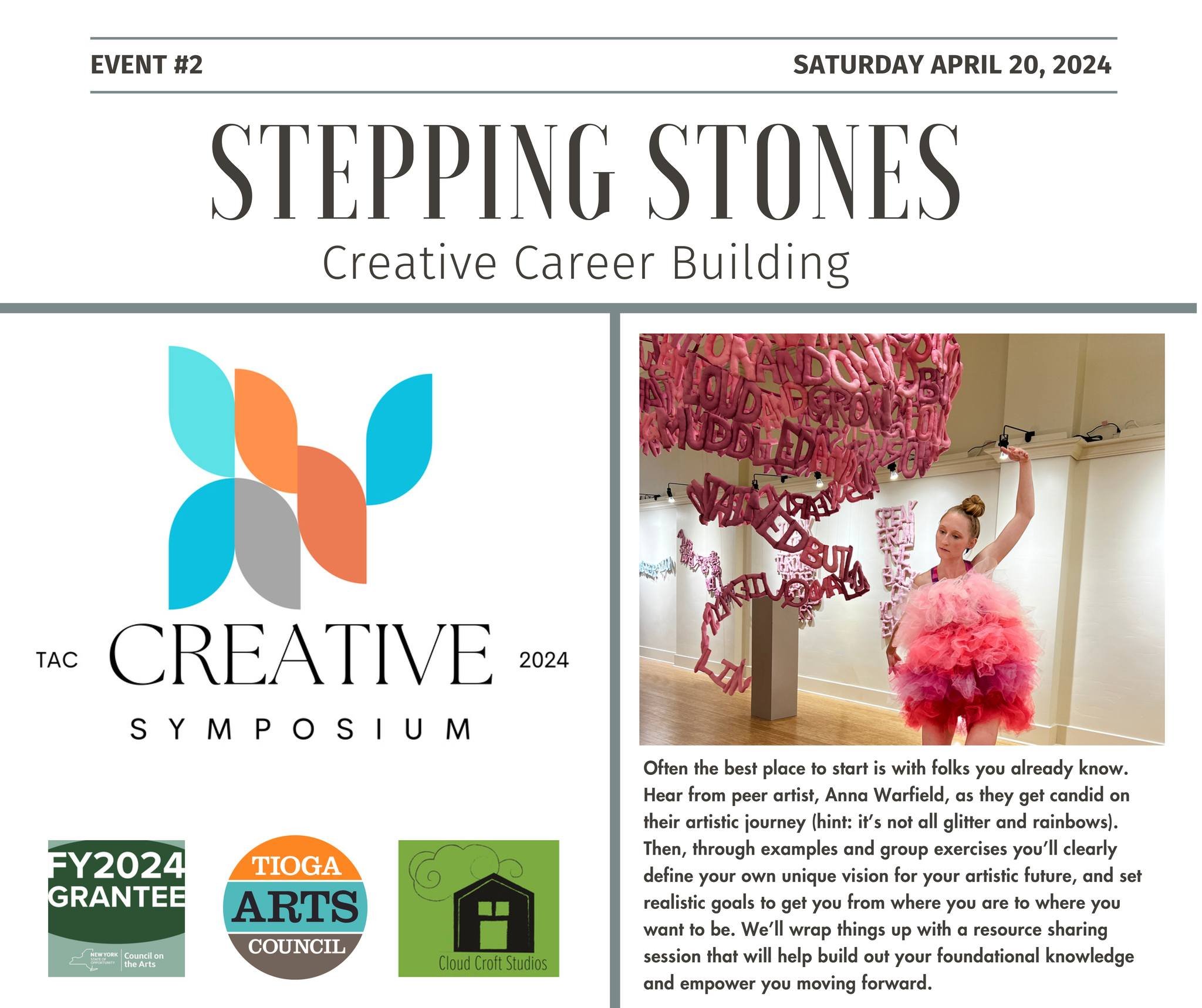 Creative Symposium Series — Tioga Arts Council