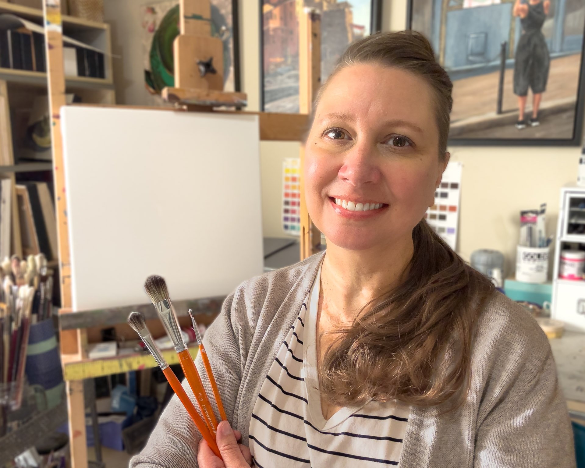 Acrylic Live 2025 — Angela Bandurka, Impressionistic Representational ...